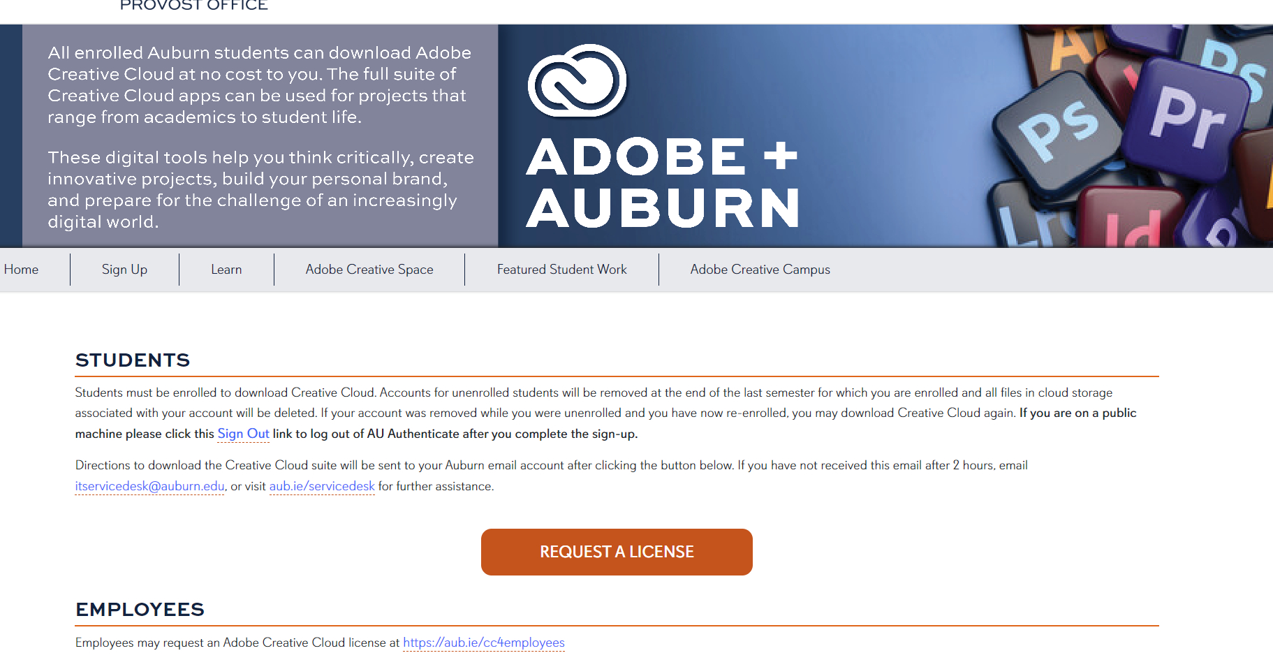 - ADOBE: How to get a student subscription for Adobe Creative Cloud ...